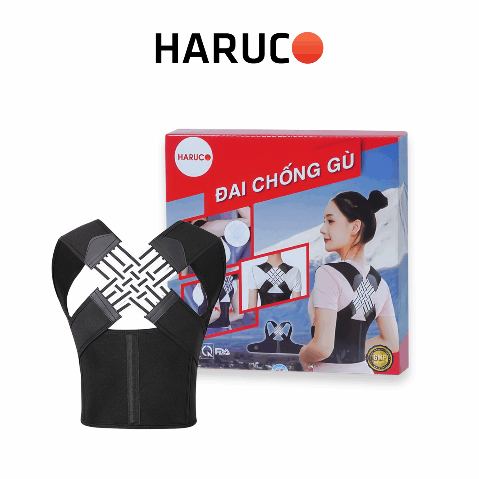 Đai Lưng Chống Gù Haruco HR-06-2