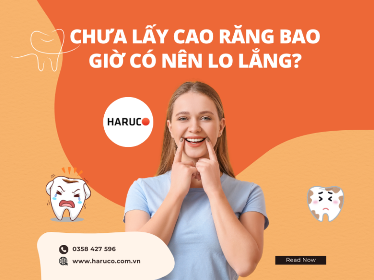 Chưa lấy cao răng bao giờ có nên lo lắng?